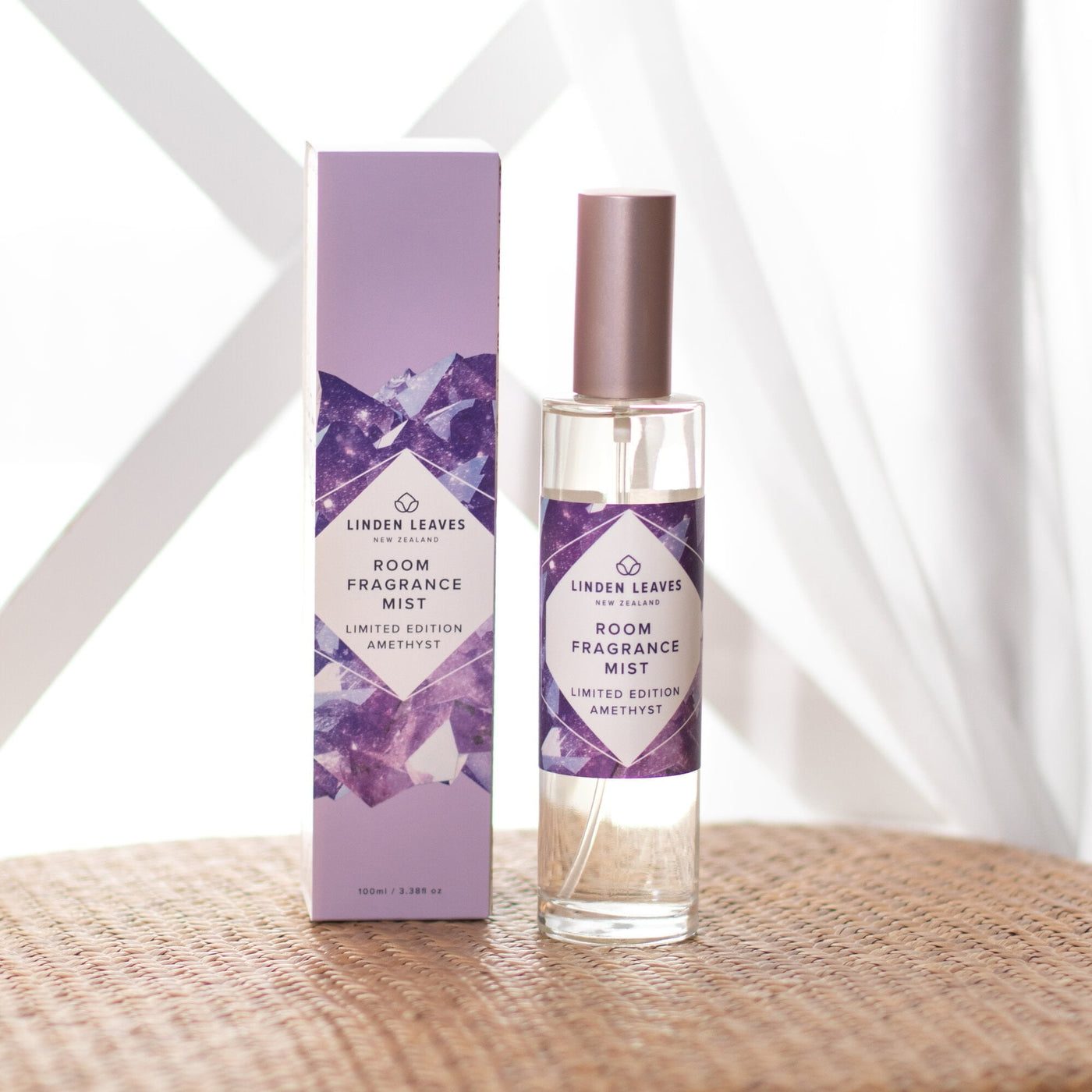 Limited Edition Amethyst Room Fragrance Mist | Linden Leaves